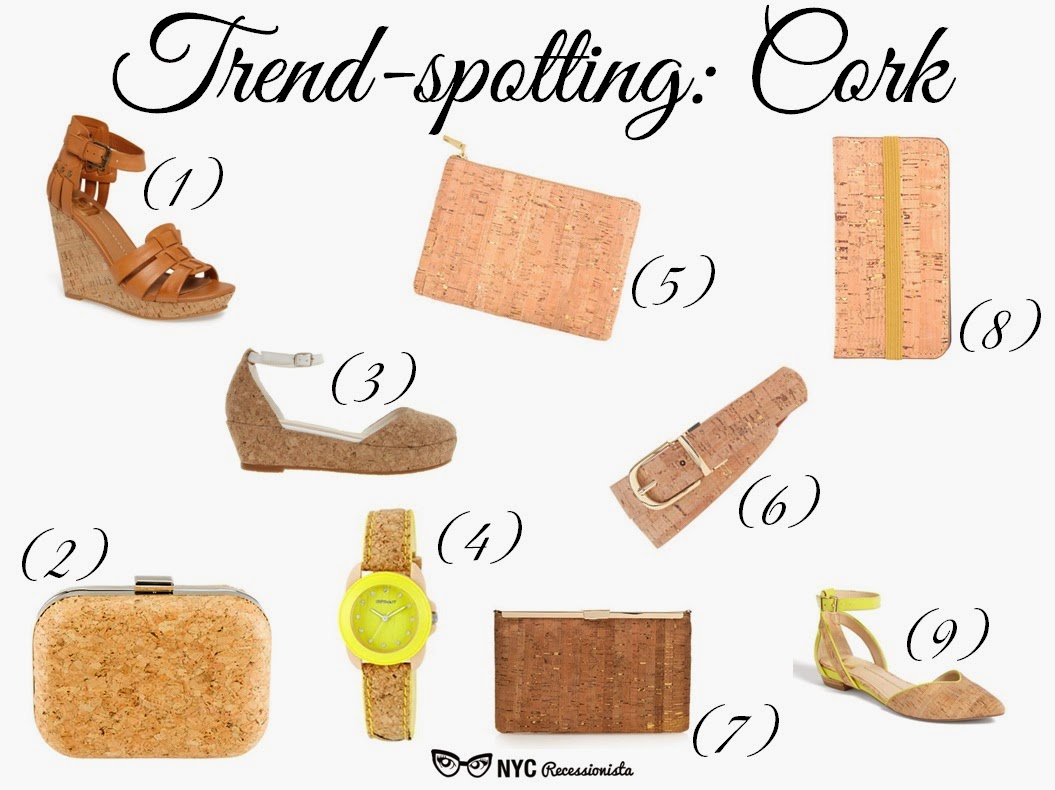 Trend-spotting: cork
