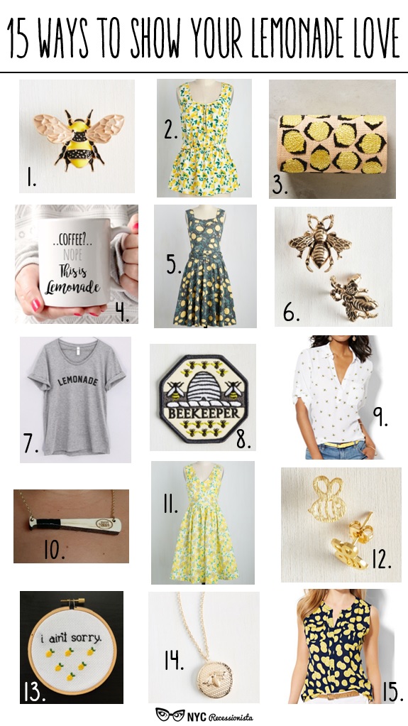 16 Ways to Show your Lemonade Love