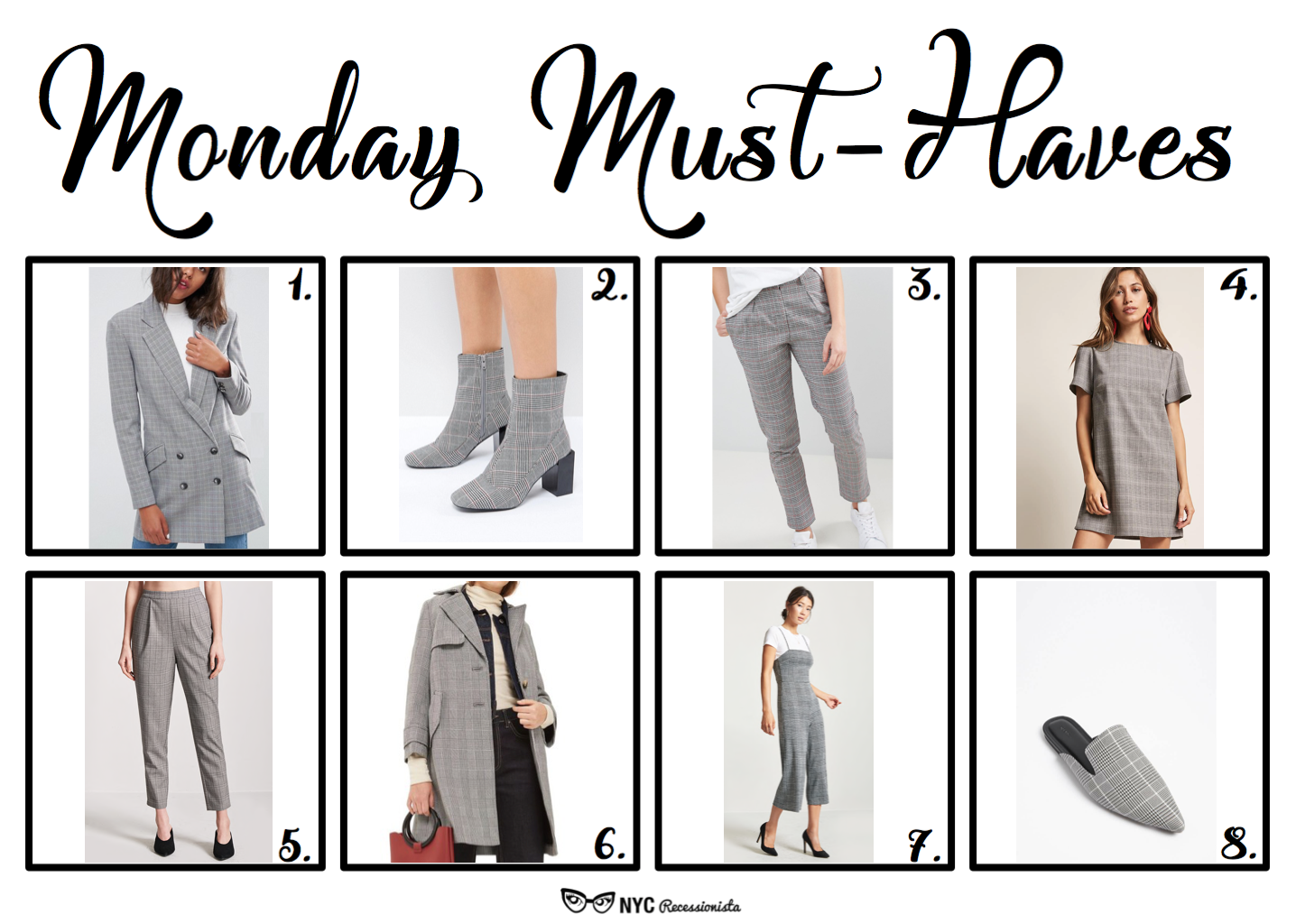 Monday Must-Haves: Glen Plaid Everything