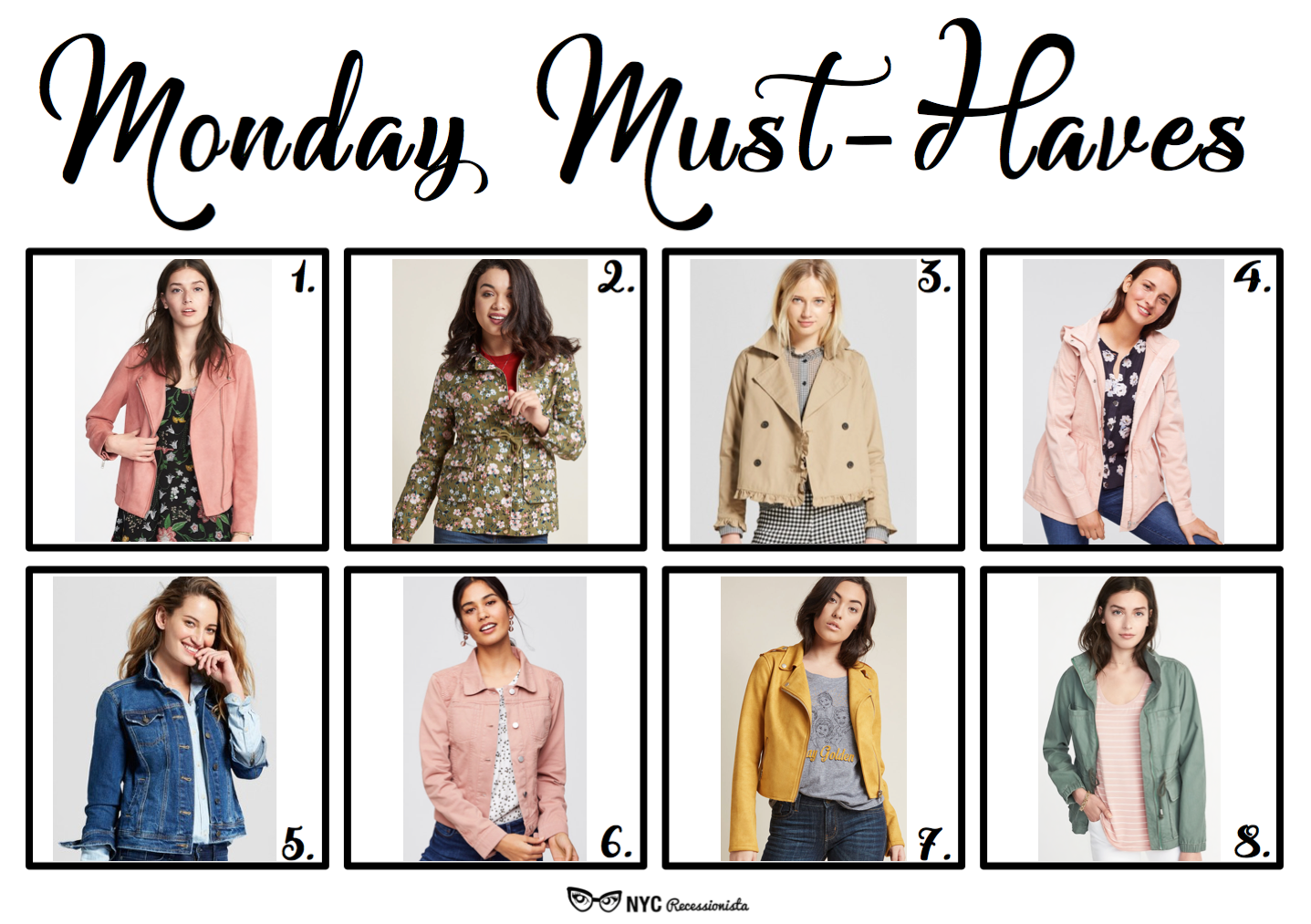 Monday Must Haves The Cutest Spring Jackets