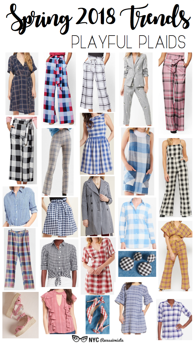 These are the perfect spring plaid pieces