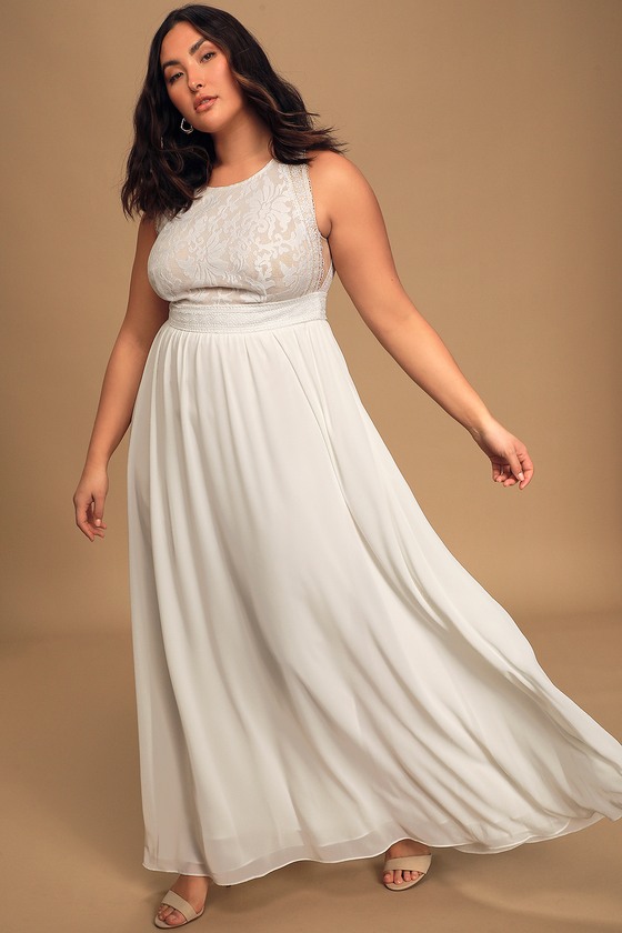 Lulu's Wedding Dresses now come in Plus-Size up to 3X